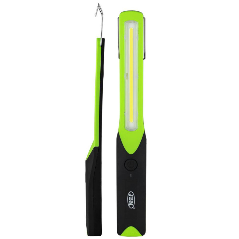 BALADEUSE EXTRA PLATE LED COB AVEC BATTERIE RECHARGABLE