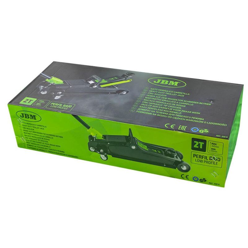 CRIC ROULEUR 2T SPÉCIAL VOITURES BASSES