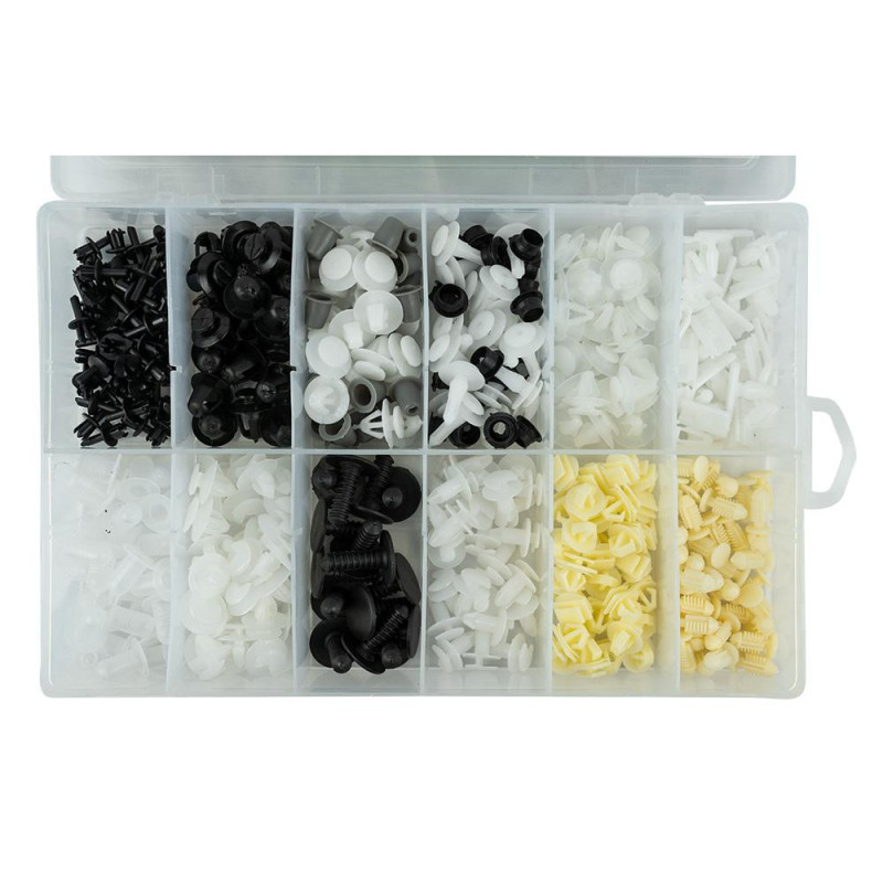 CLIPS EN PLASTIQUE COFFRET POUR PEUGEOT / CITROEN 345 PCS
